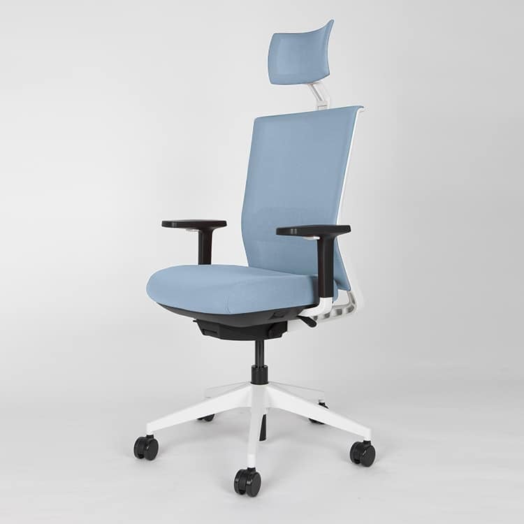 Siège de bureau ergonomique Actiu Stay Headrest | Atlantic Sea | Leroy ...