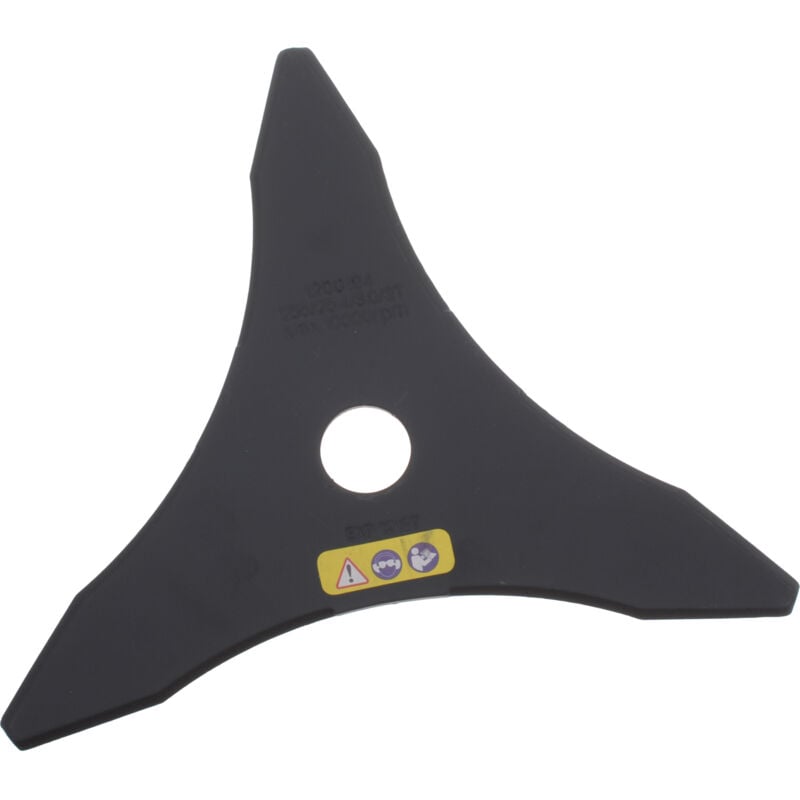 Lame de débroussailleuse 3 dents professionnelle 255mm x 25,4mm | Leroy Merlin