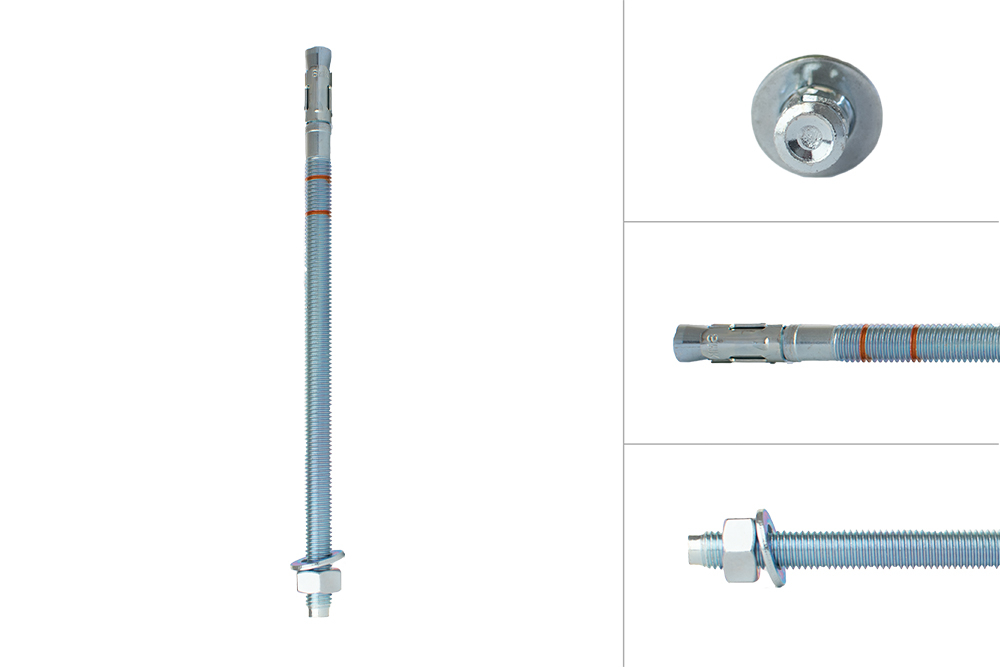 Wovar Goujon d'ancrage M12 x 250 mm montage traversant - Par pièce | Leroy Merlin