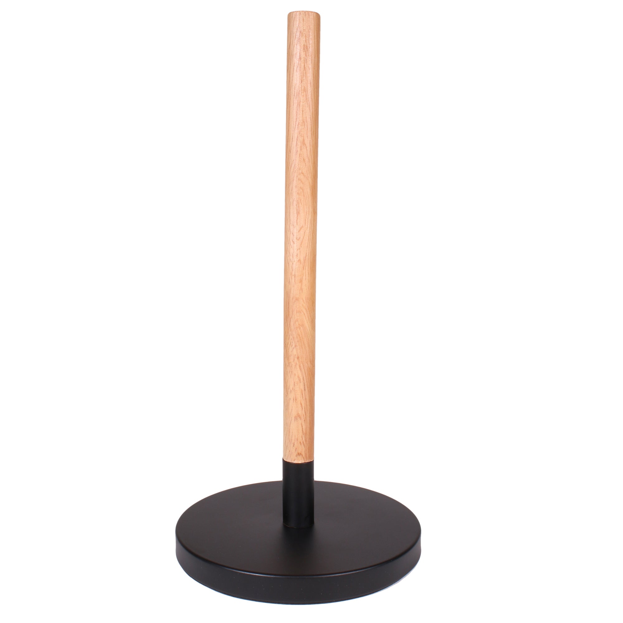 Support Essuie-tout - Cook Concept - Bois Et Métal - Noir Et Beige ...
