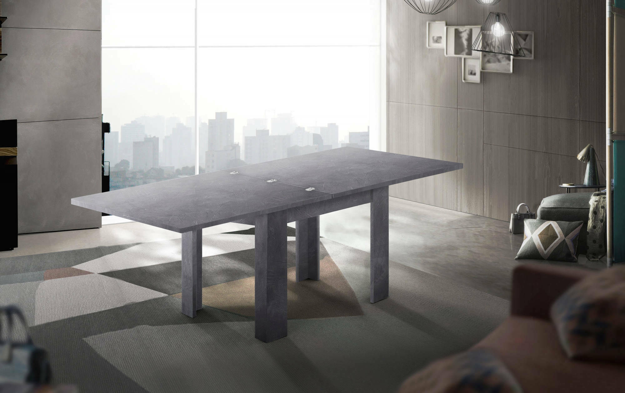 Table extensible Otto, Console auxiliaire de cuisine, Table extensible ...