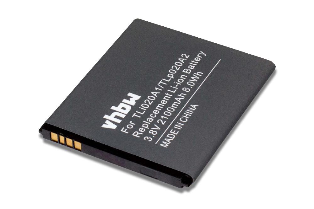 Vhbw 1x Batterie compatible avec Alcatel One Touch A845L, OT-5050X, OT-5050, OT-5050S, OT-5050A ...