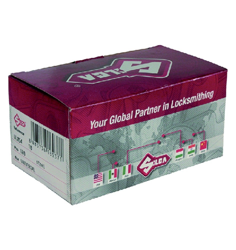 CLÉ PLATE CISA CS206 SILCA ACIER NICKELÉ | Leroy Merlin