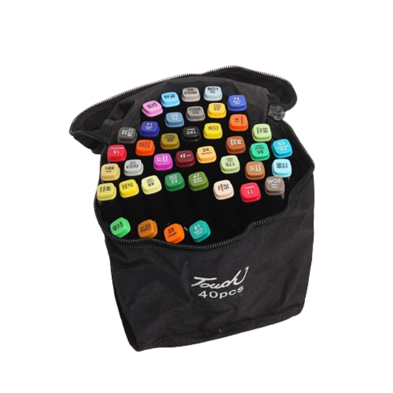 Pennarelli da colorare con pennarelli a doppia punta Penna da disegno ...