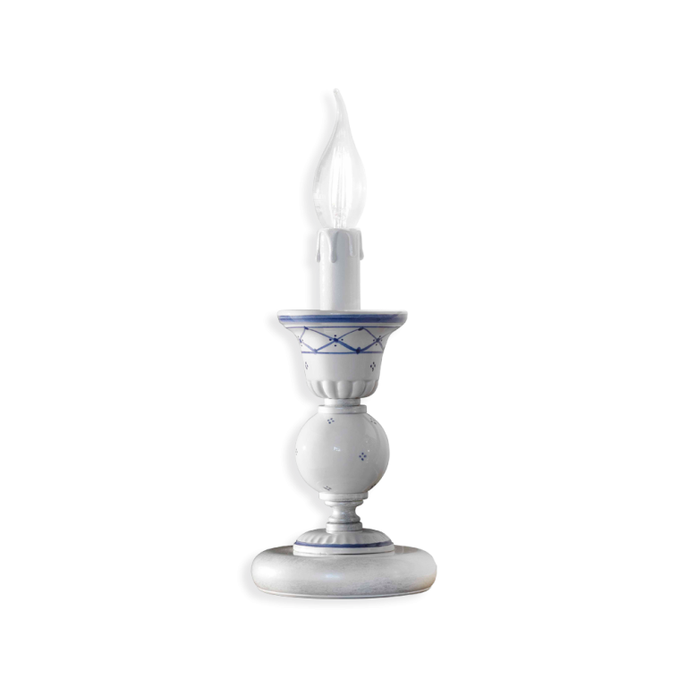 CLASSIC SANREMO C272-27, Lampada da Tavolo in Ceramica, Ferroluce ...
