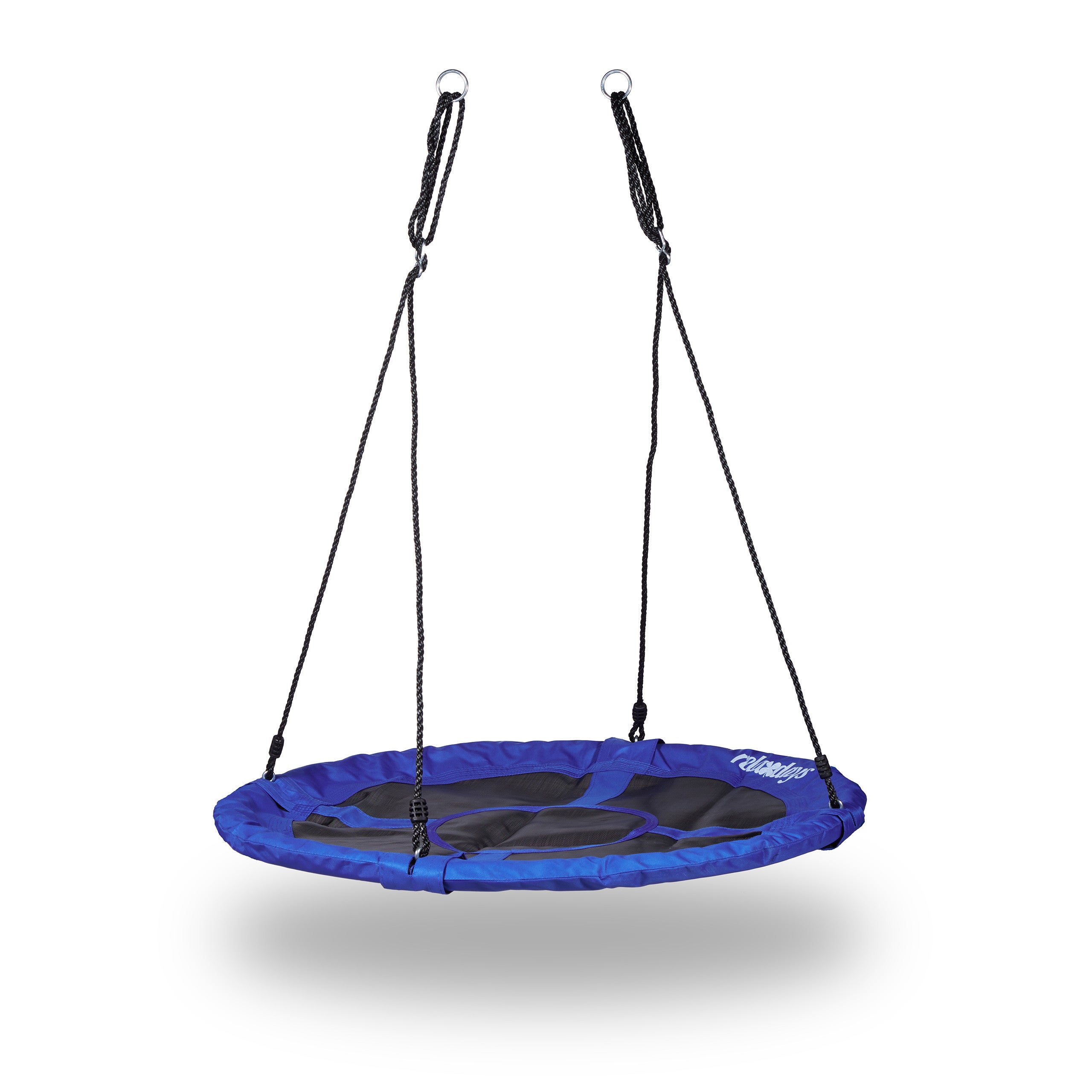 Relaxdays Balançoire nid d'oiseau rond pour le jardin avec assise ...