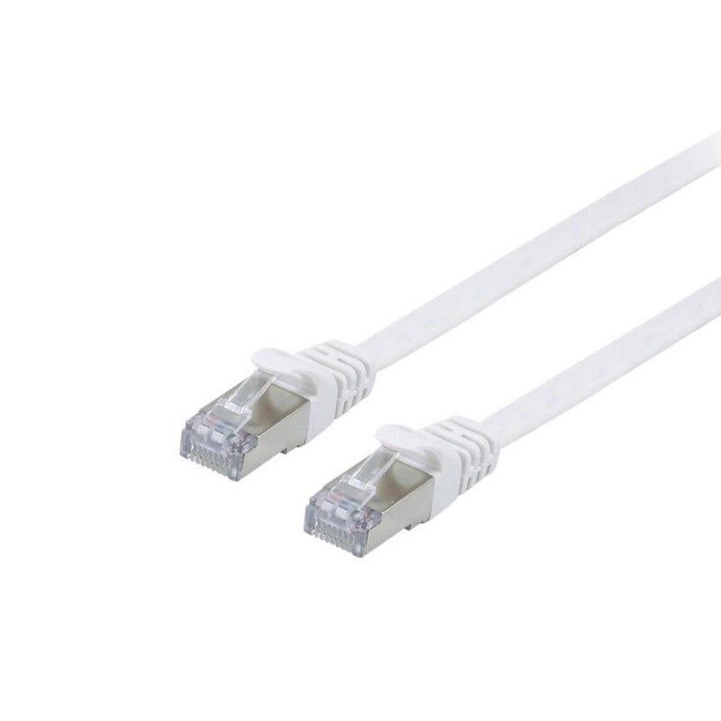 Equip c ble r seau cat6a u/ftp 2xrj45 2,00m blanc | Leroy Merlin