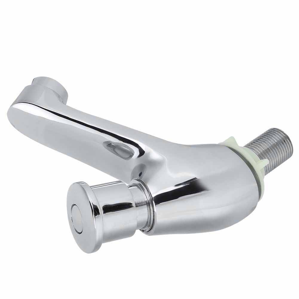 Robinet de lavabo en cuivre G1/2, robinet à retardement, robinet d'eau ...