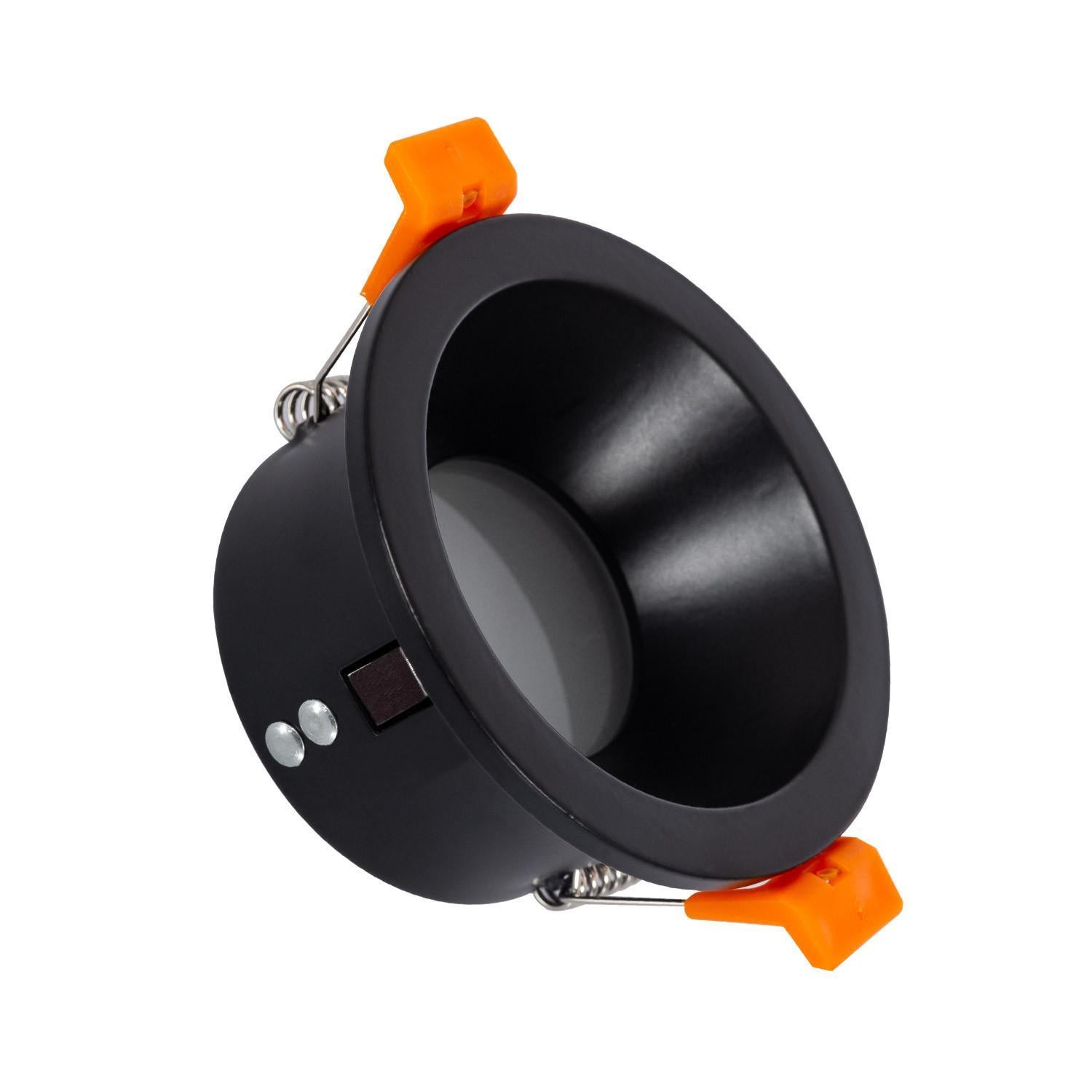 Ledkia - Aro Downlight Circular IP65 para Bombilla LED GU10 Corte Ø75 ...