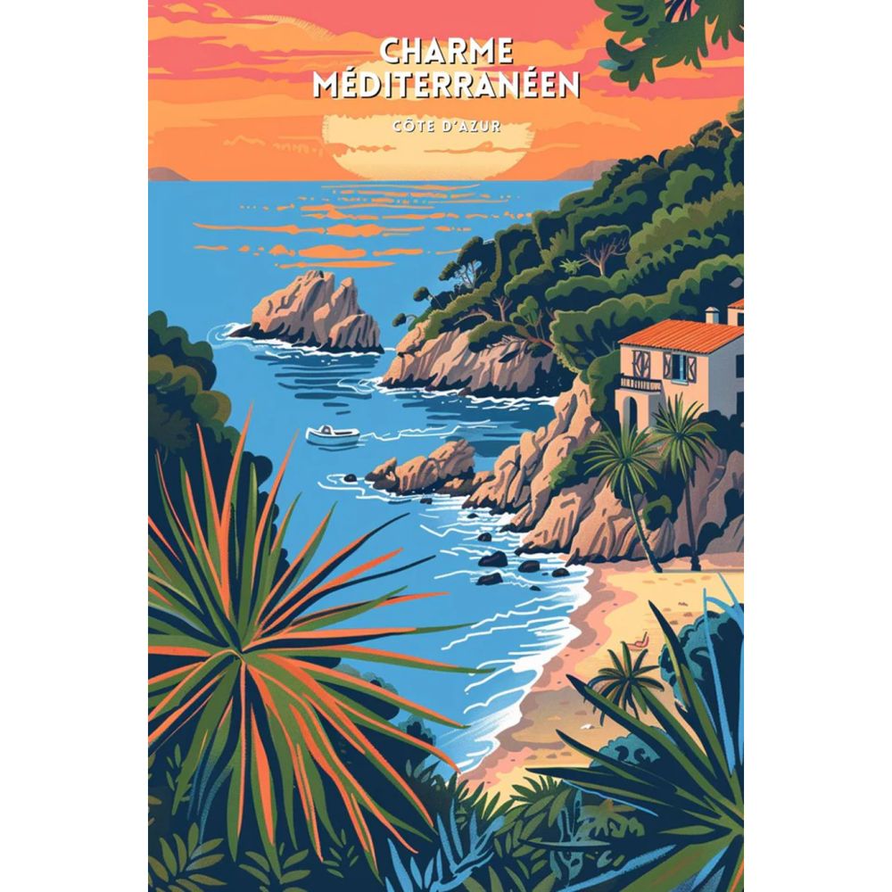 Affiche - Charme méditerranéen - Posters de nos Régions - Format A2 ...
