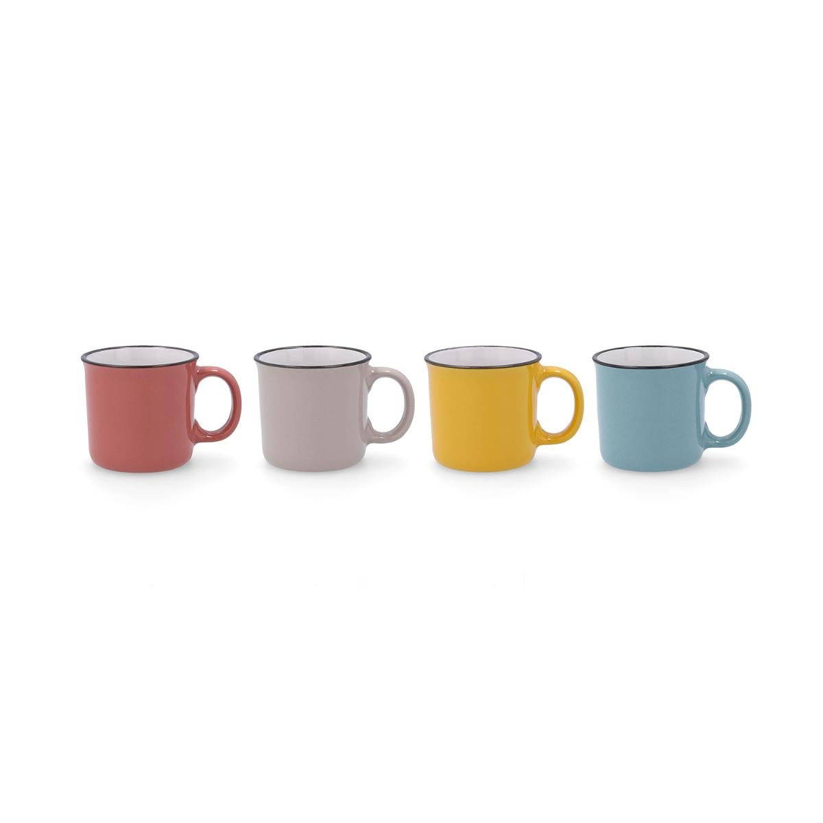 Mug Cerámico Surtido Quid Frappe 12cl - Beige | Leroy Merlin