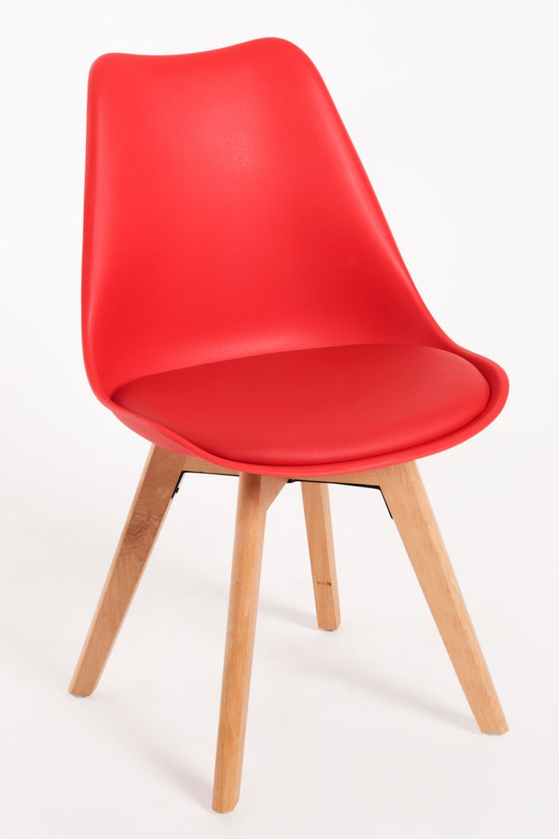 Pack 2 Sillas Synk Basic - Rojo | Leroy Merlin