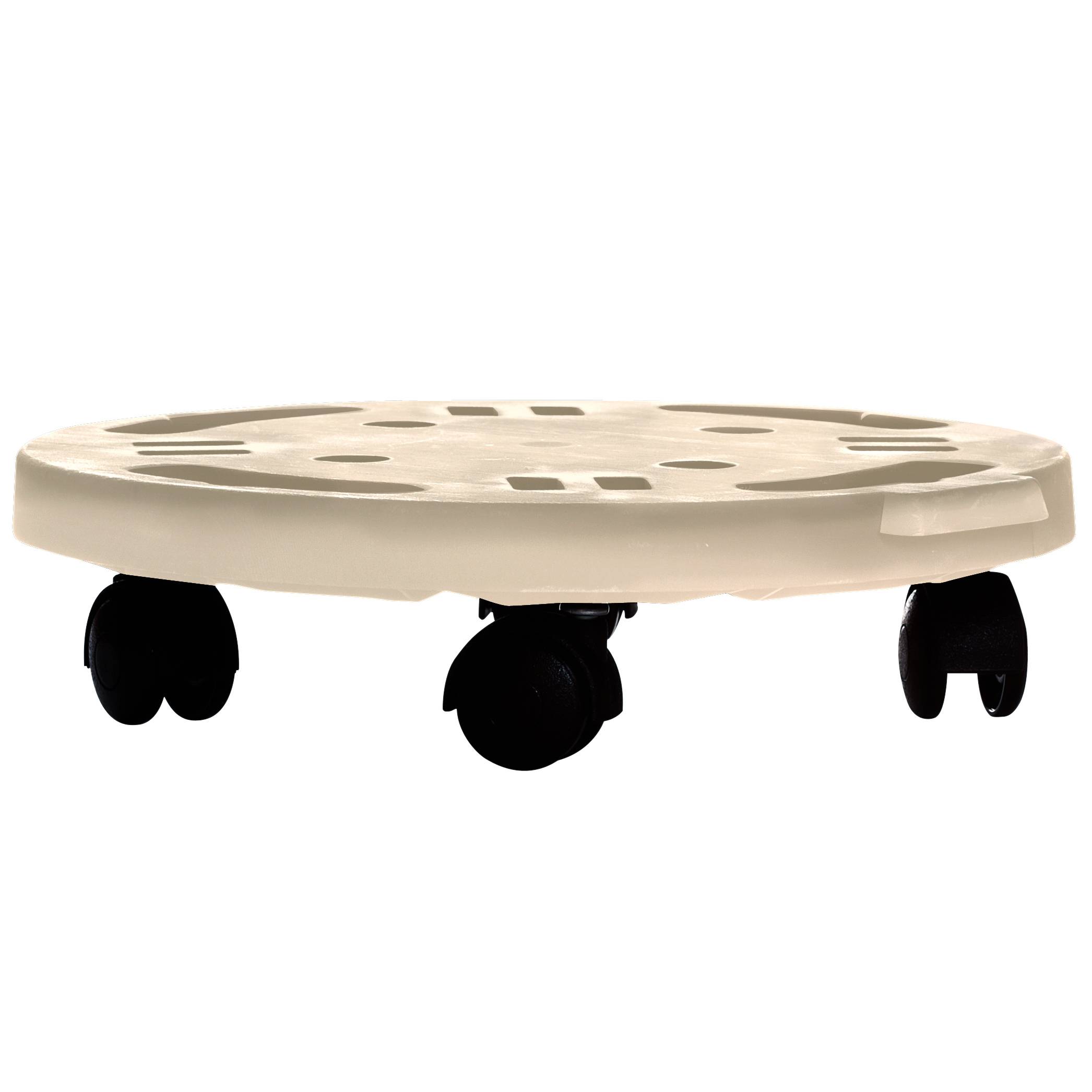 PLATEFORME À ROUES DOLLY HOME D 30 CM ECRU | Leroy Merlin