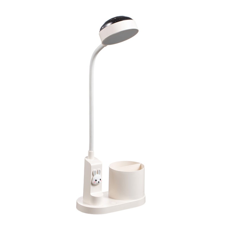 Lampe de bureau créative avec porte-stylo, lampe projecteur 2 en 1 ...
