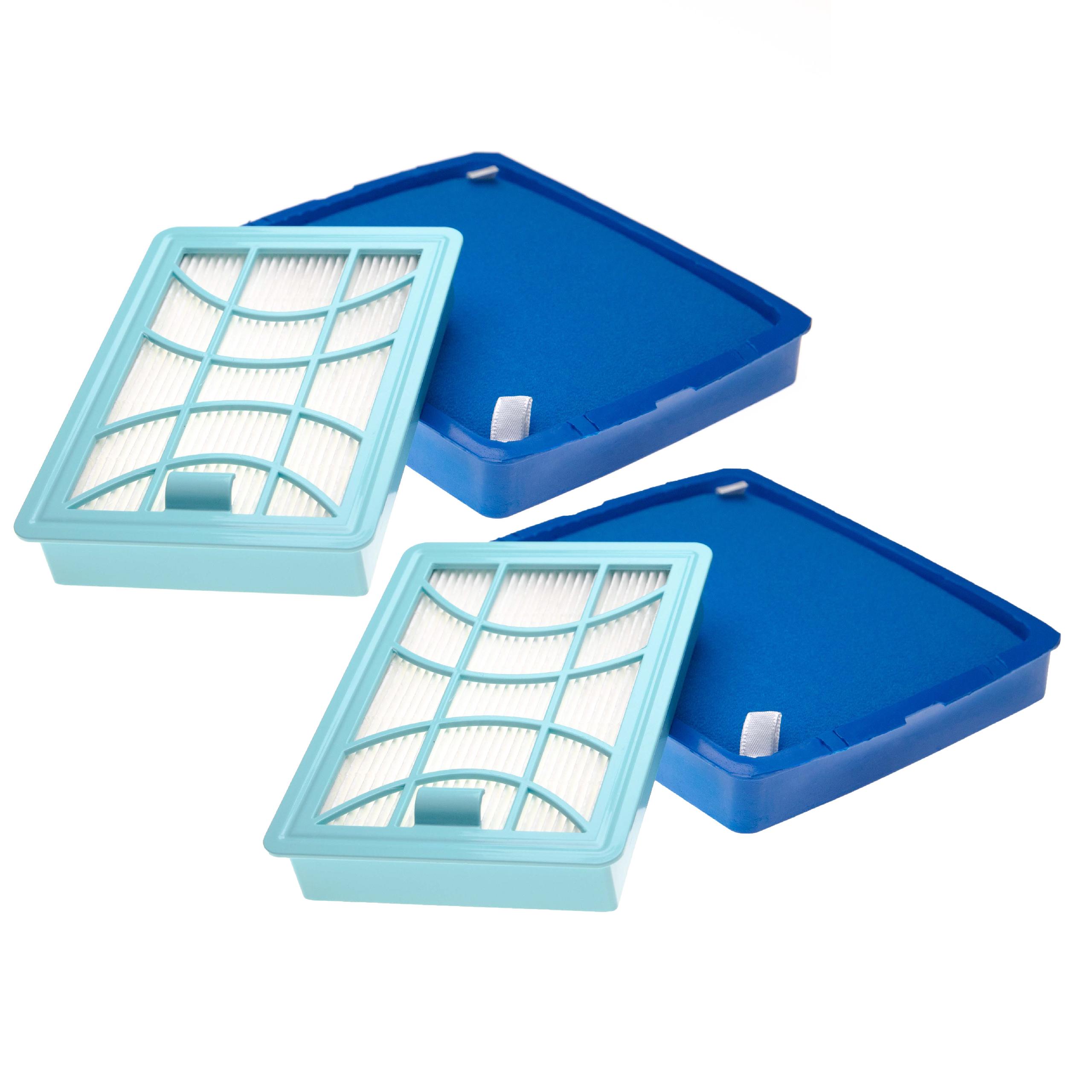 Vhbw Lot de 4 filtres compatible avec Philips PowerPro Expert FC9732/01 ...