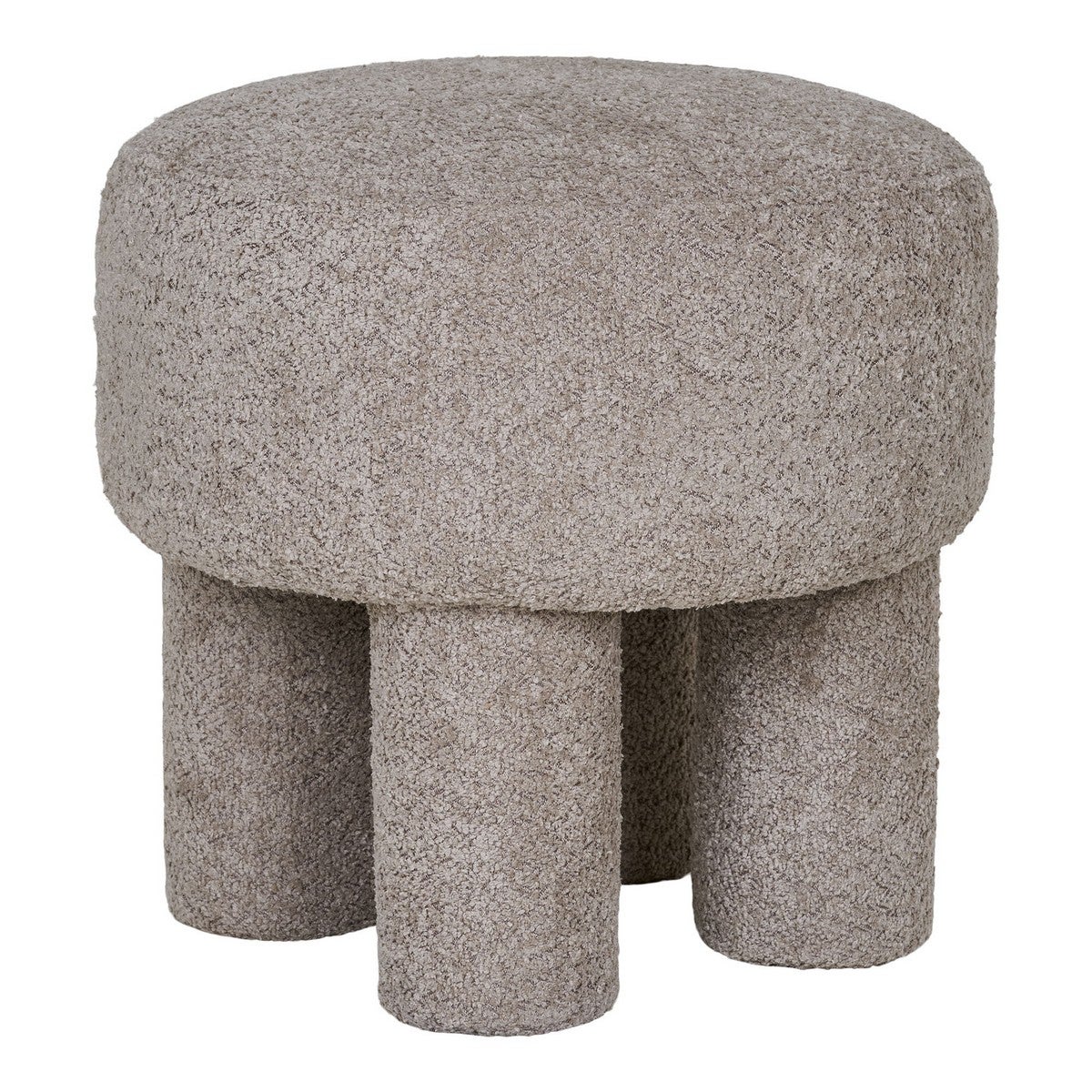 Puf Perth, Poliéster, Gris, Seven Design | Leroy Merlin