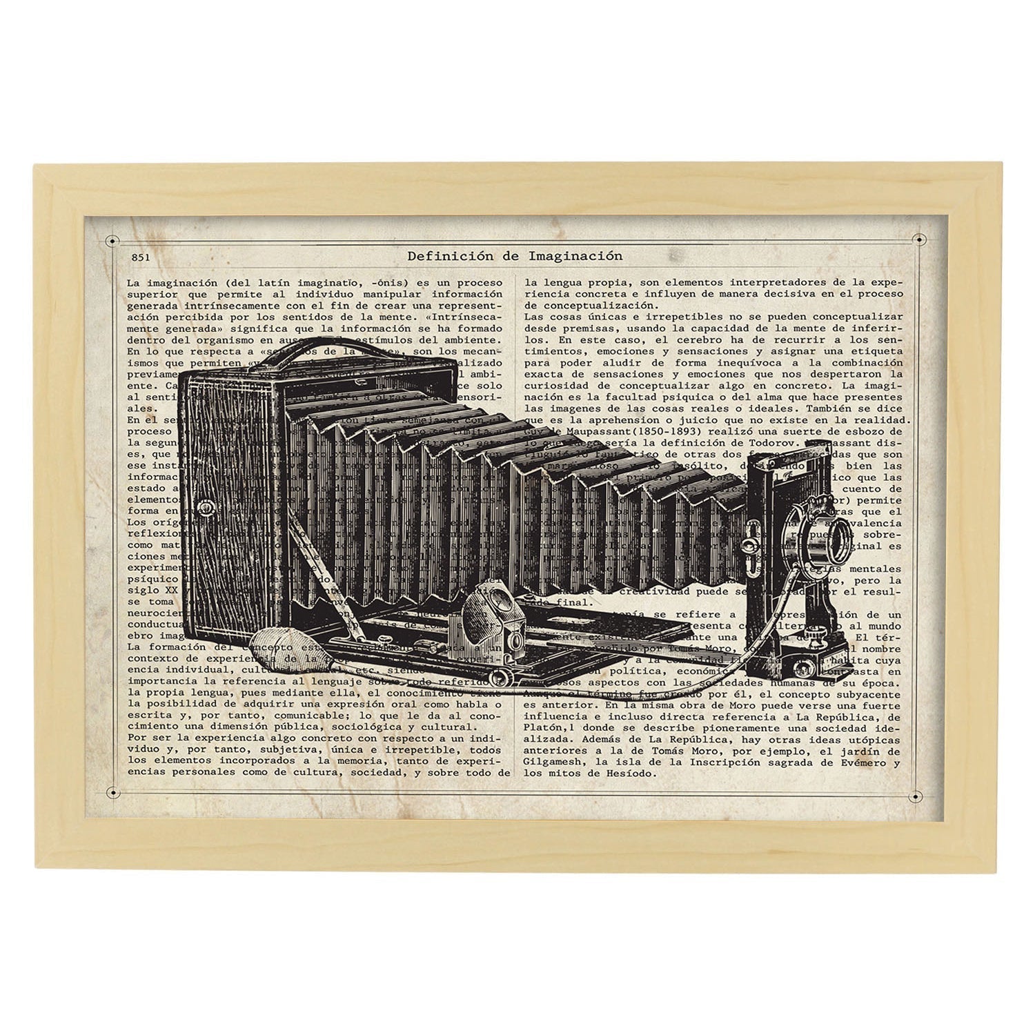 Affiches D'objets Vintage La Lame De Clic Vintage Avec Des Images D ...