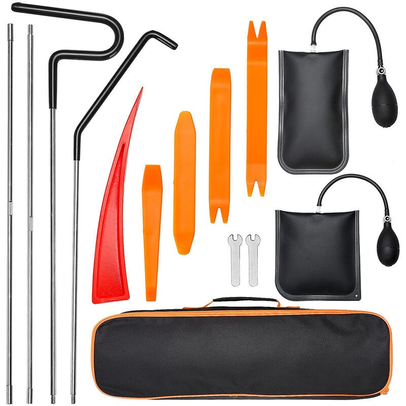 Kit d'Outils pour Voiture Kit Ouverture Porte Voiture pour Ouvrir la ...