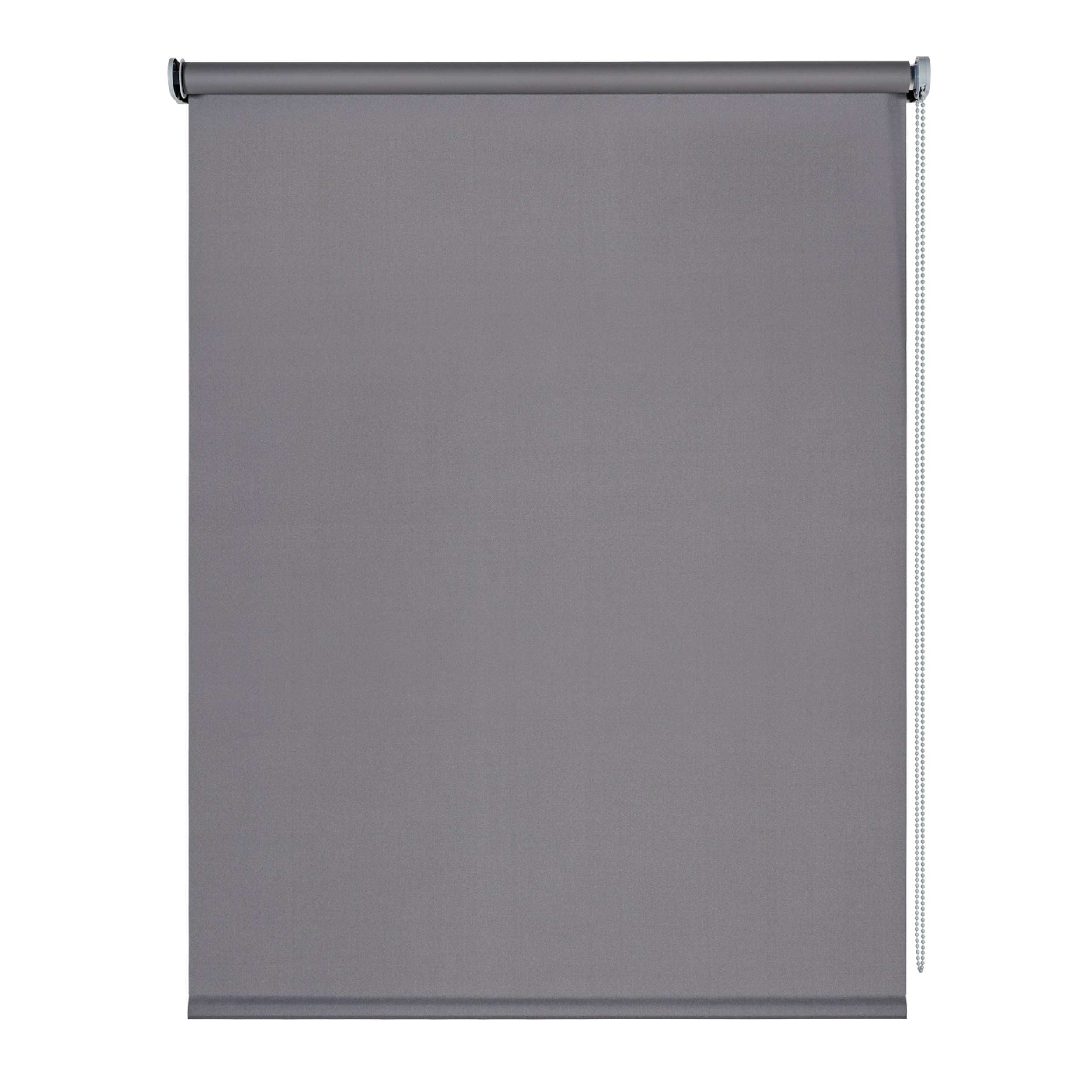Estor Opaco Moon, Estor enrollable Blackout Gris Oscuro, 120 x 250 cm ...
