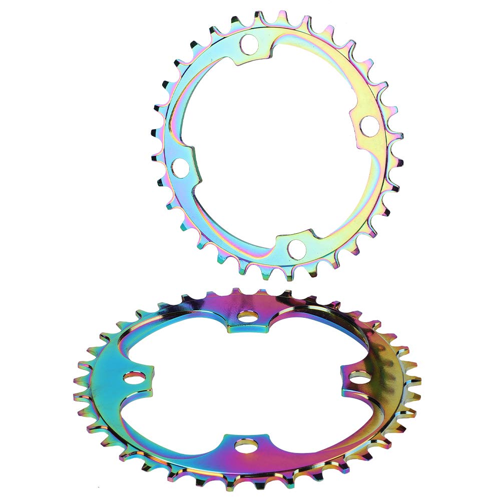 Lega di alluminio cava 32T/34T/36T/38T Single Speed Bike Guarnitura ...