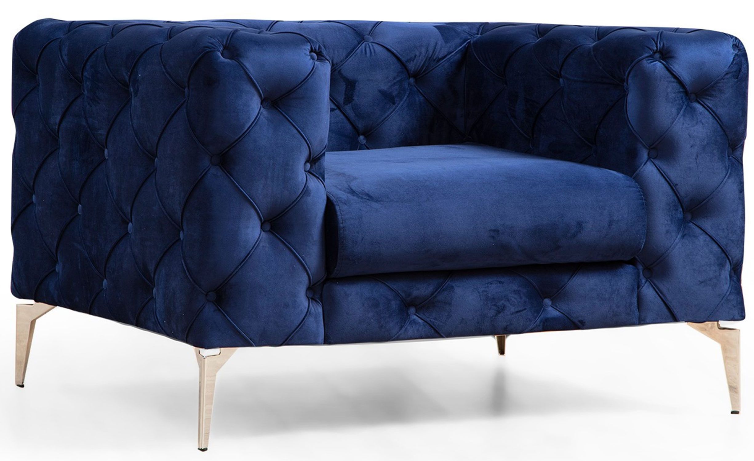 Butaca Comodore Azul marino | Leroy Merlin