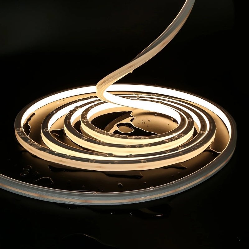 Ruban LED 24V DC Silicone IP65 (vendu sur mesure au mètre) - Blanc ...