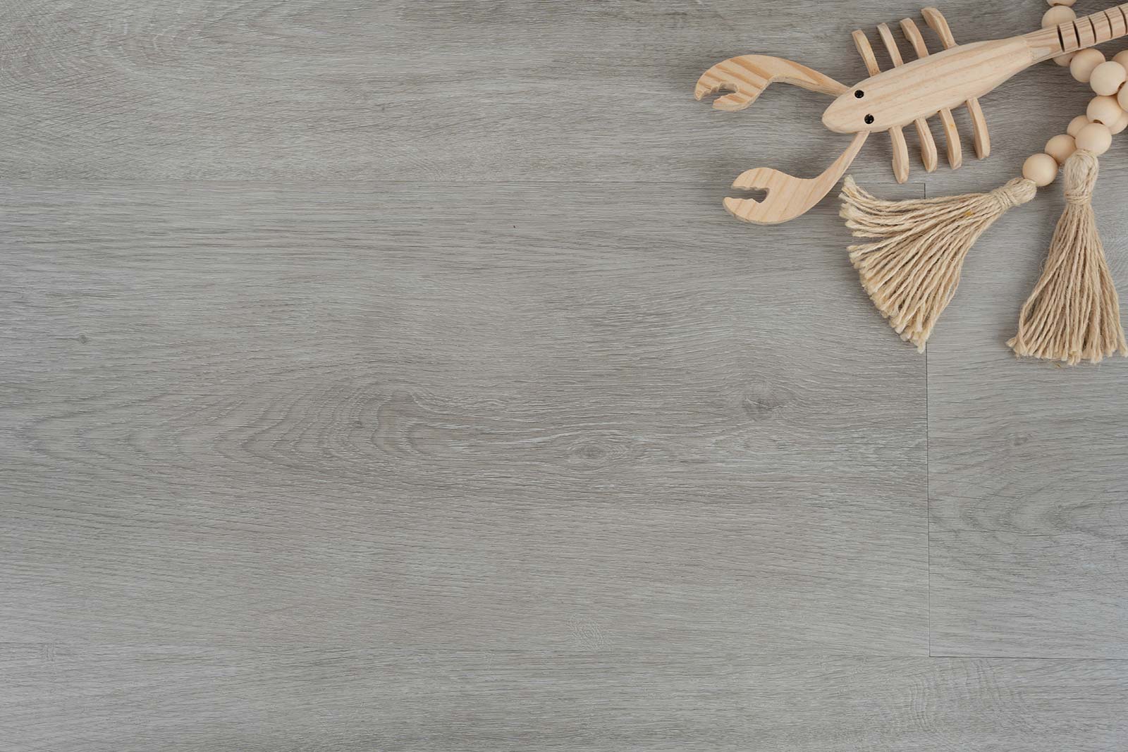 Lame PVC à coller Chêne Gris scandinave Effet bois authentique Grand ...