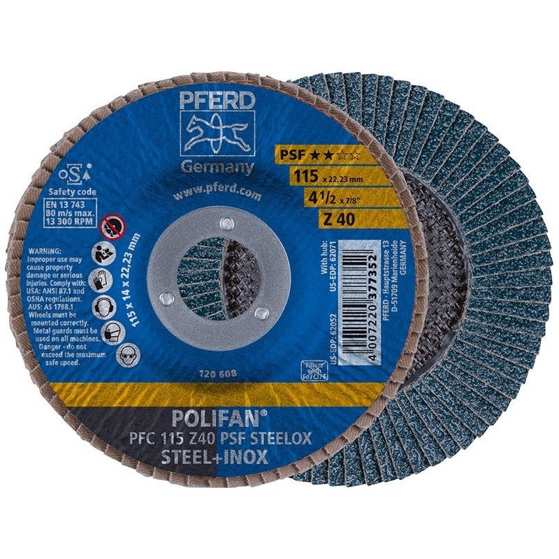 Polifan® Fan Disc PFC 125 Z 60 PSF/22.23 VPE: 10 | Leroy Merlin