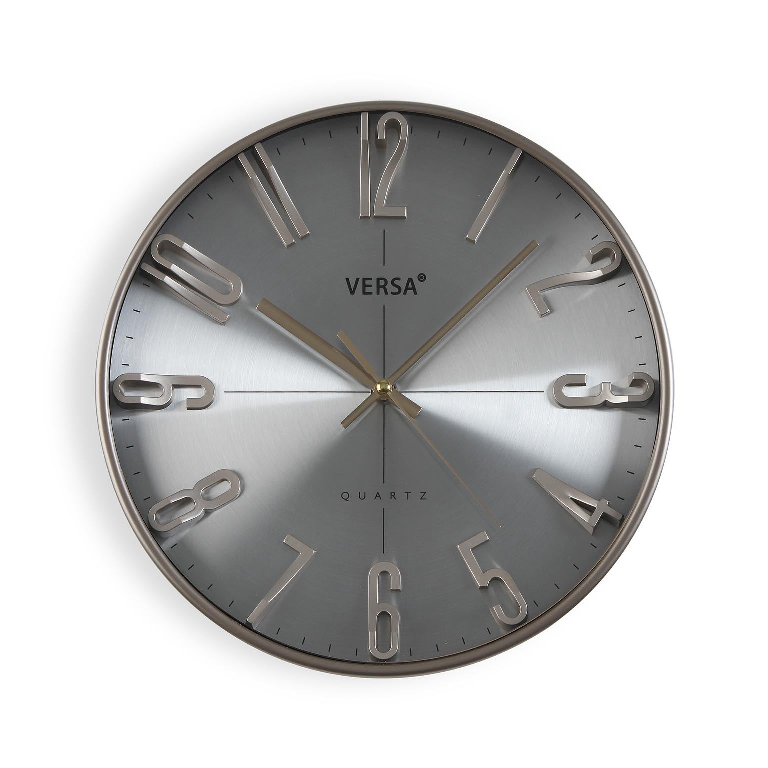 Versa Relojes de pared de Estilo Moderno, Medidas (Al x L x An) 30 x 4 ...