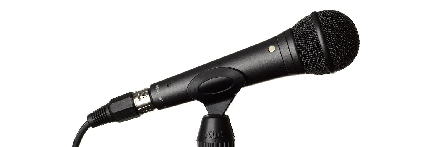 Micrófono RØDE M1 Negro Micrófono para escenario/actuación | Leroy Merlin