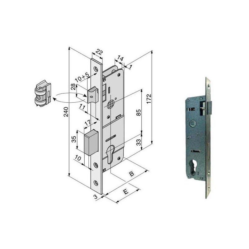 Inf.lock Todos 101.35.01.0 Welka | Leroy Merlin