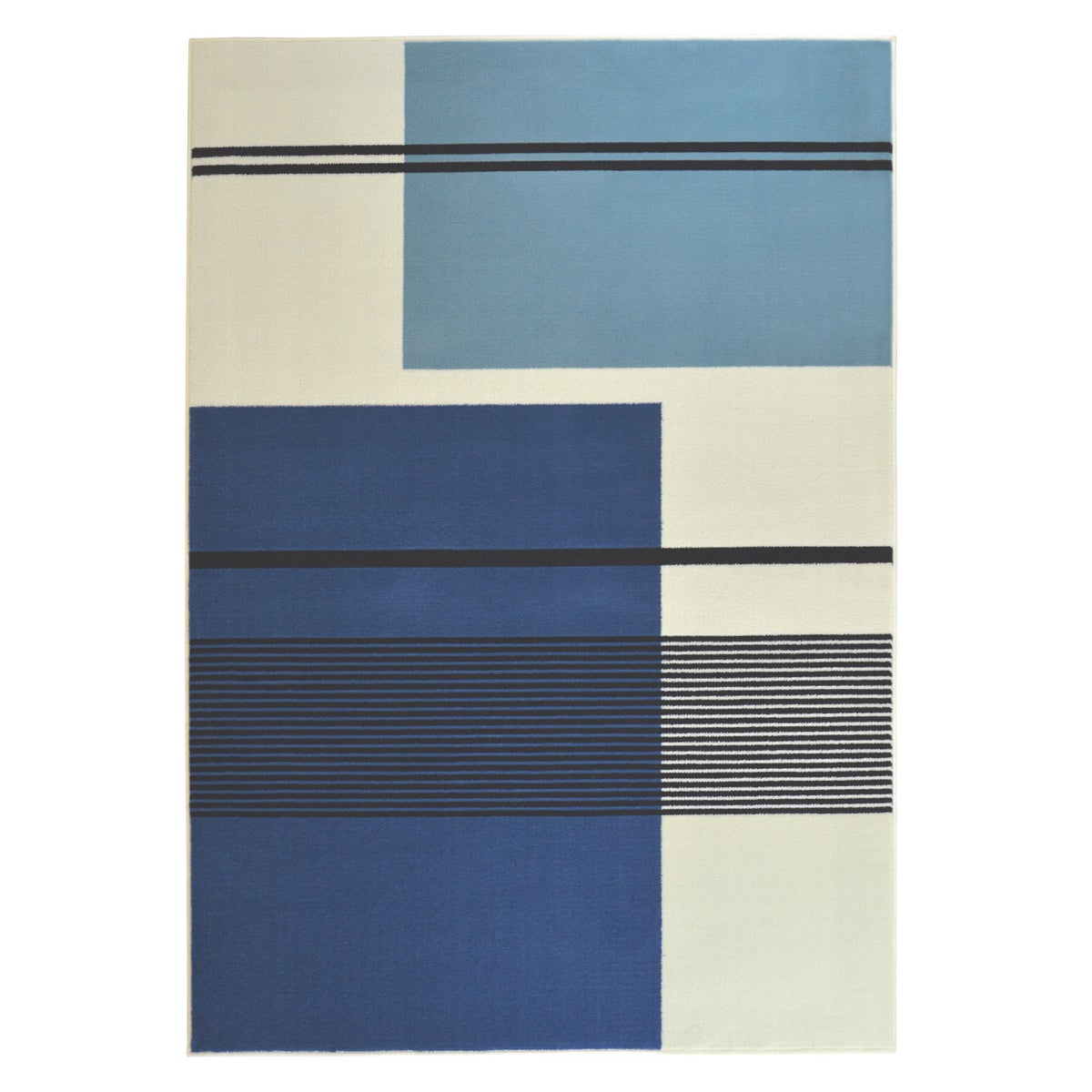 Tappeto stile moderno POSITANO BLU cm.160X225 | Leroy Merlin