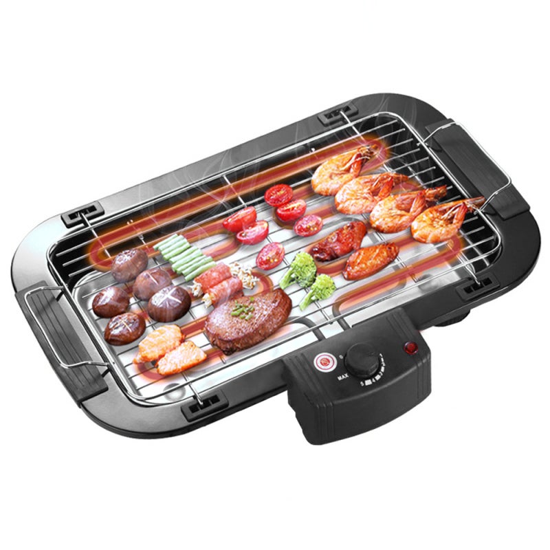 Parrilla Eléctrica Multifunción Acero Inoxidable 2000W Potencia Alta 50 ...
