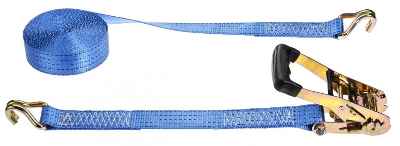 Sangle d'arrimage à crochets doigts serrés - 9m x 50mm | Leroy Merlin