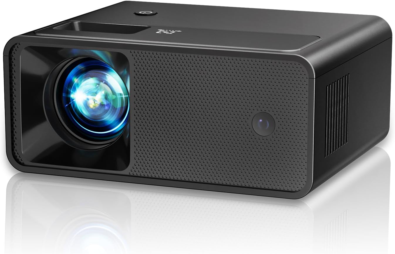 (14 * 11 * 6 cm) Videoproiettore Full HD 1080P da 13000 lumen, mini ...