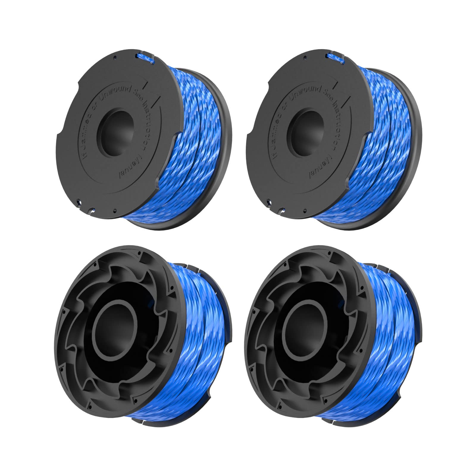 Black and Decker A6441 Lot de 4 bobines de fil pour débroussailleuse ...