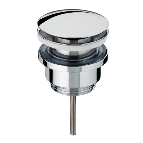 V lvula lavabo universal quick clac cromada | Leroy Merlin