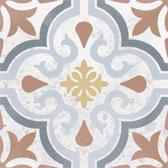 Carrelage Aspect terrazzo Straci motif alessandro 20x20 cm | Leroy Merlin