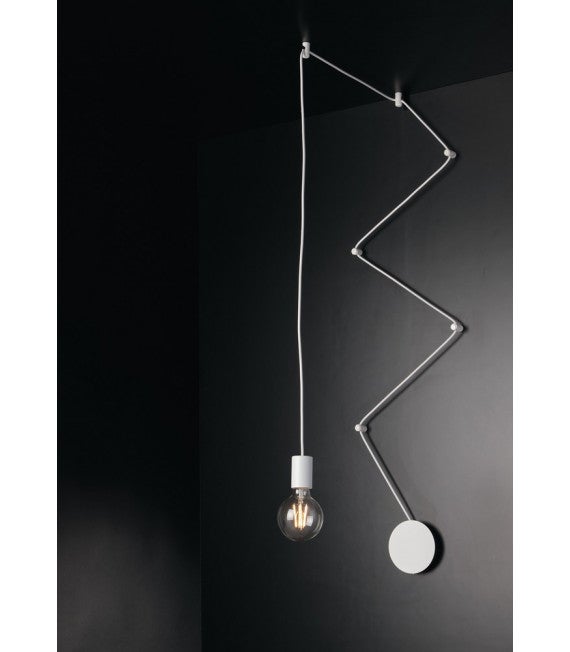 Plafón HABITAT con un solo cable orientable blanco | Leroy Merlin