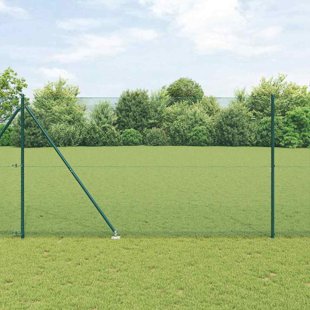 Valla de alambre soldado para exteriores con picos 50 x 1,5 m | Leroy ...