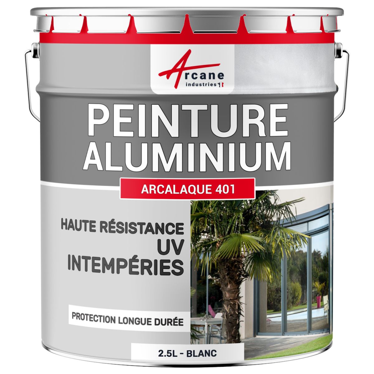 Peinture pour aluminium extérieur Arcalaque 401 : pour tole/volet ...
