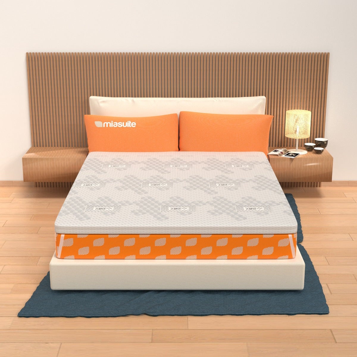 Topper en Espuma Viscoelastica 180x200 - alto 5 cm, Desenfundable | Dry ...