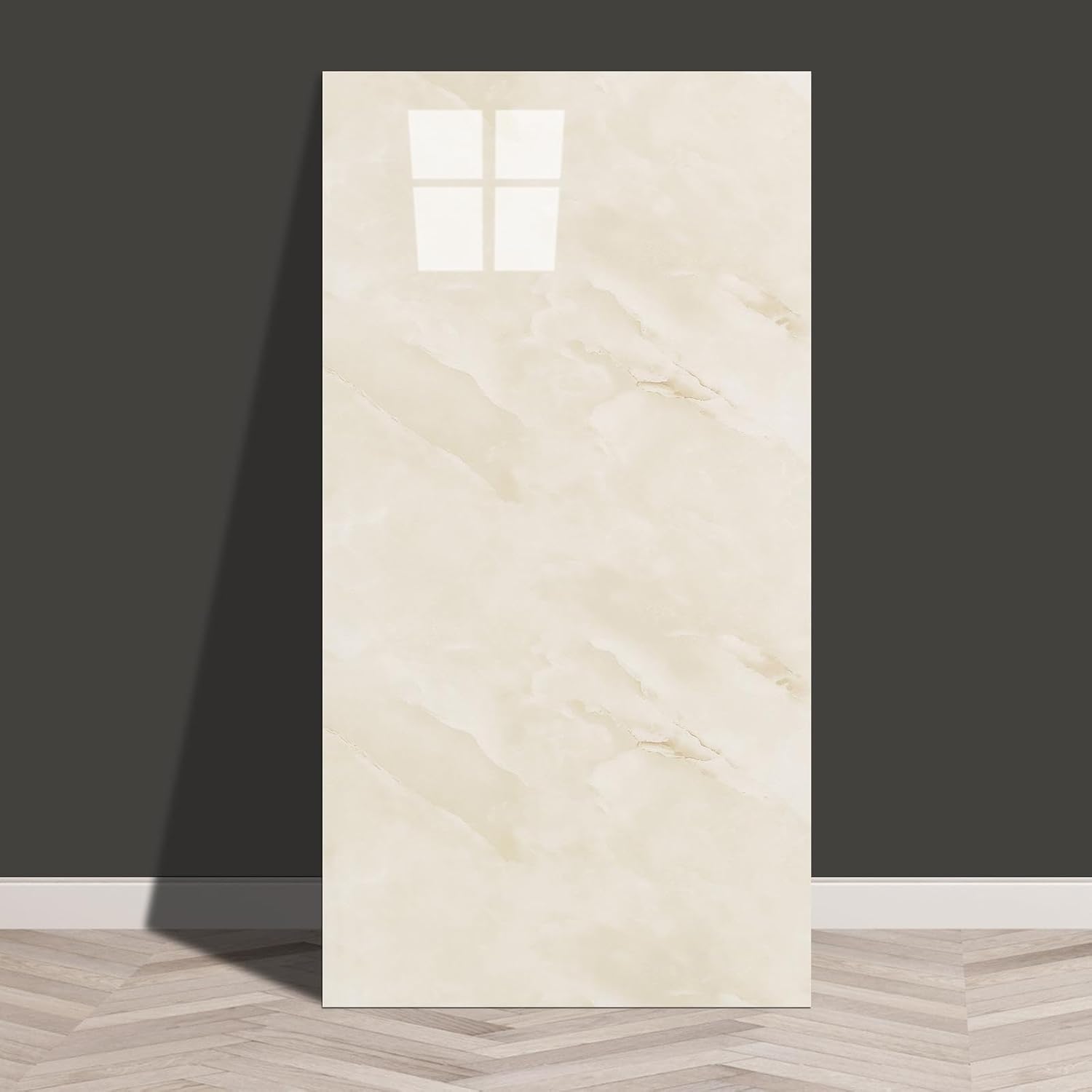 Lot de 10 papiers peints auto-adhésifs, effet marbre imperméable ...