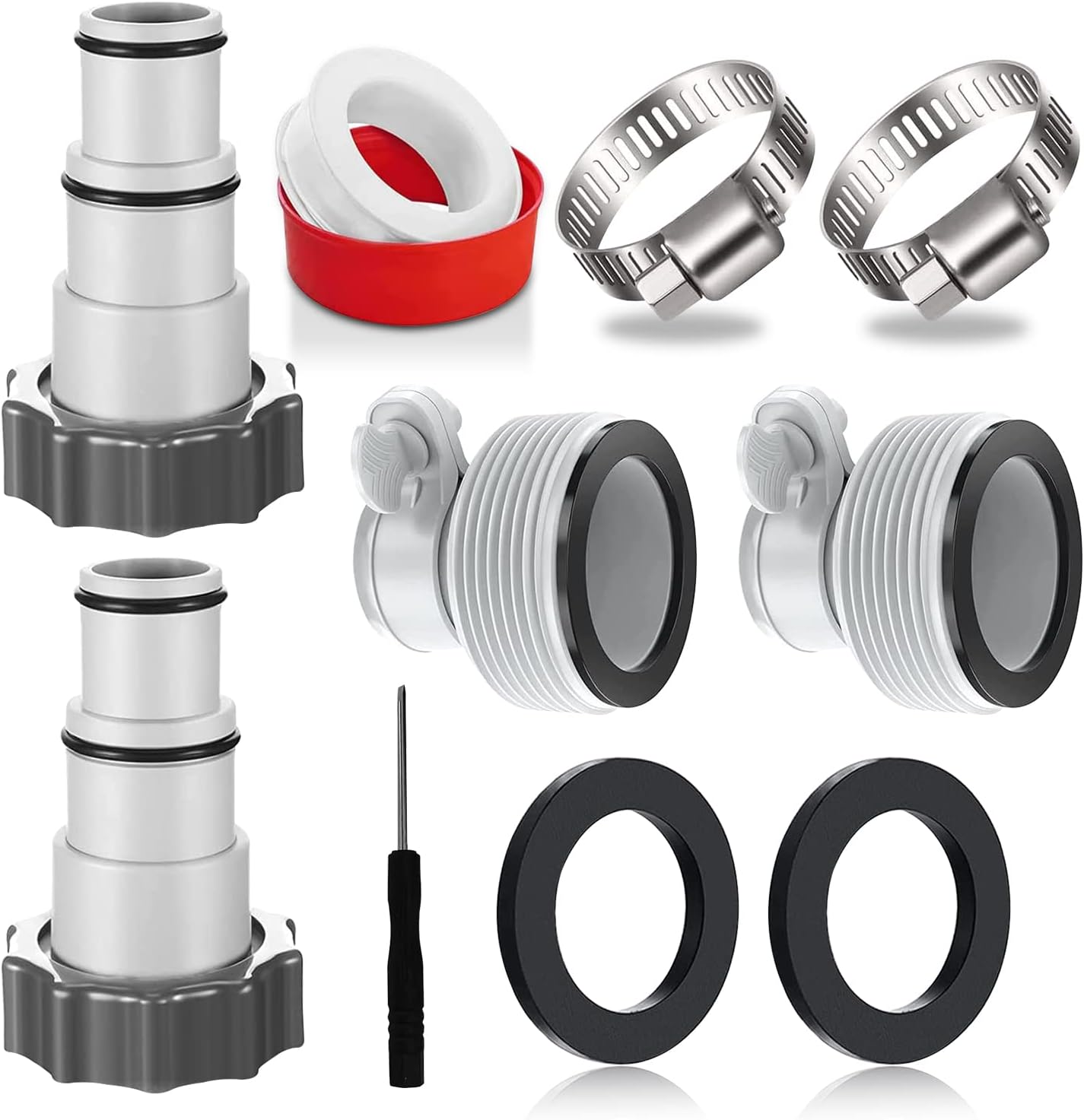 Adaptateurs de piscine pour Intex A et B, adaptateurs de piscine 4 ...