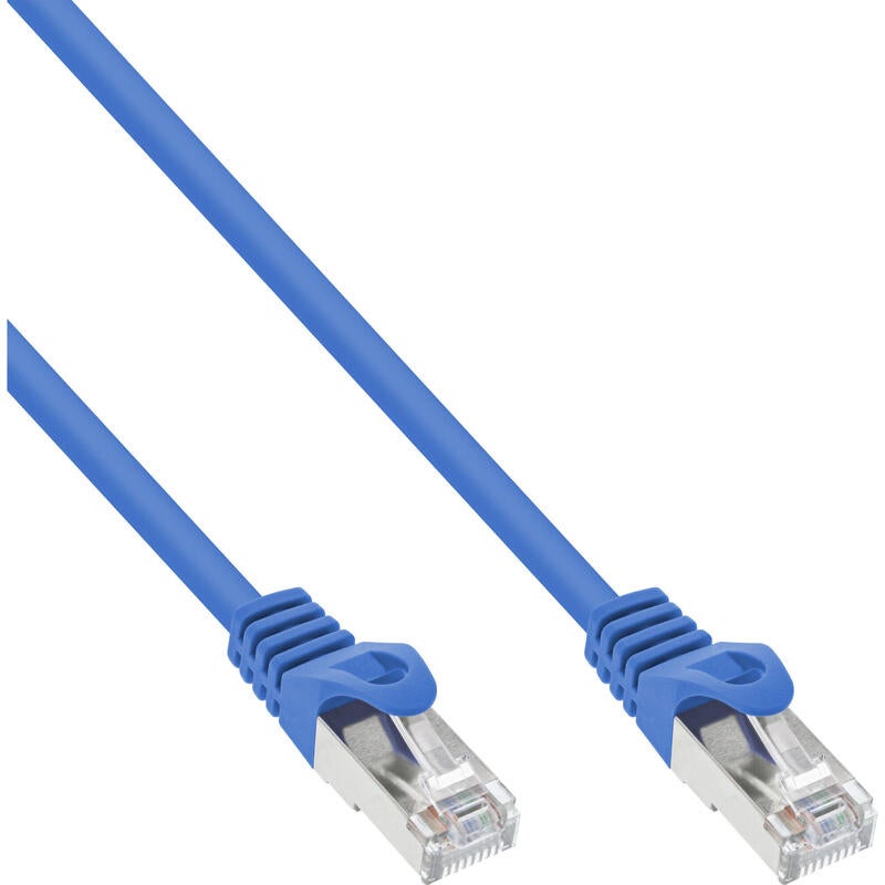 Cable de red inline sf/utp cat.5e azul 25m | Leroy Merlin