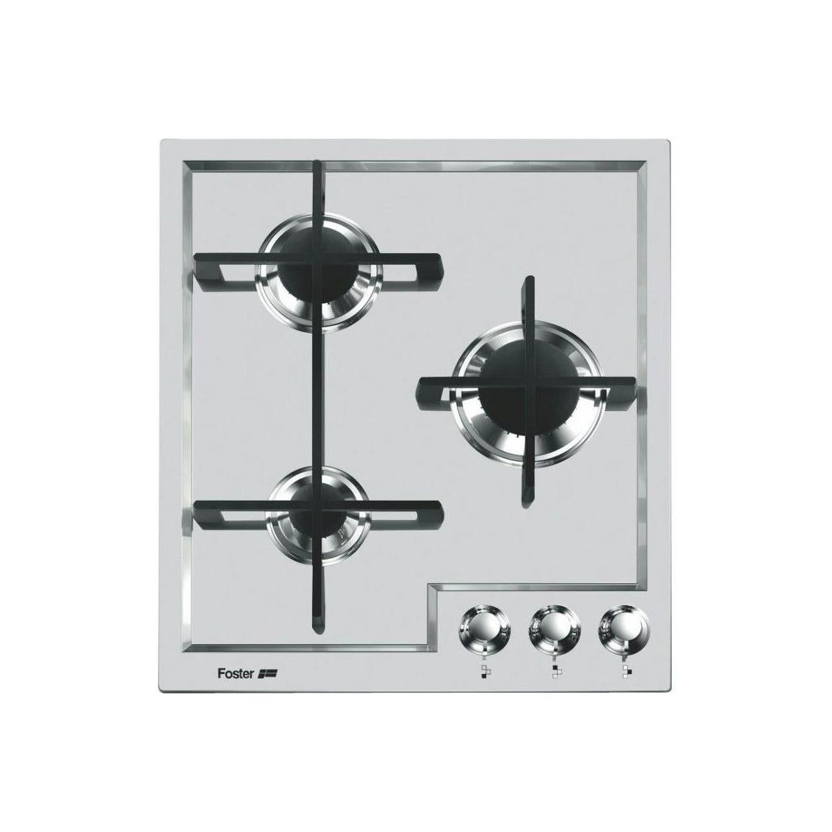Table de cuisson Foster 7063 052 Acier inoxydable Encastrable Gaz 3 ...
