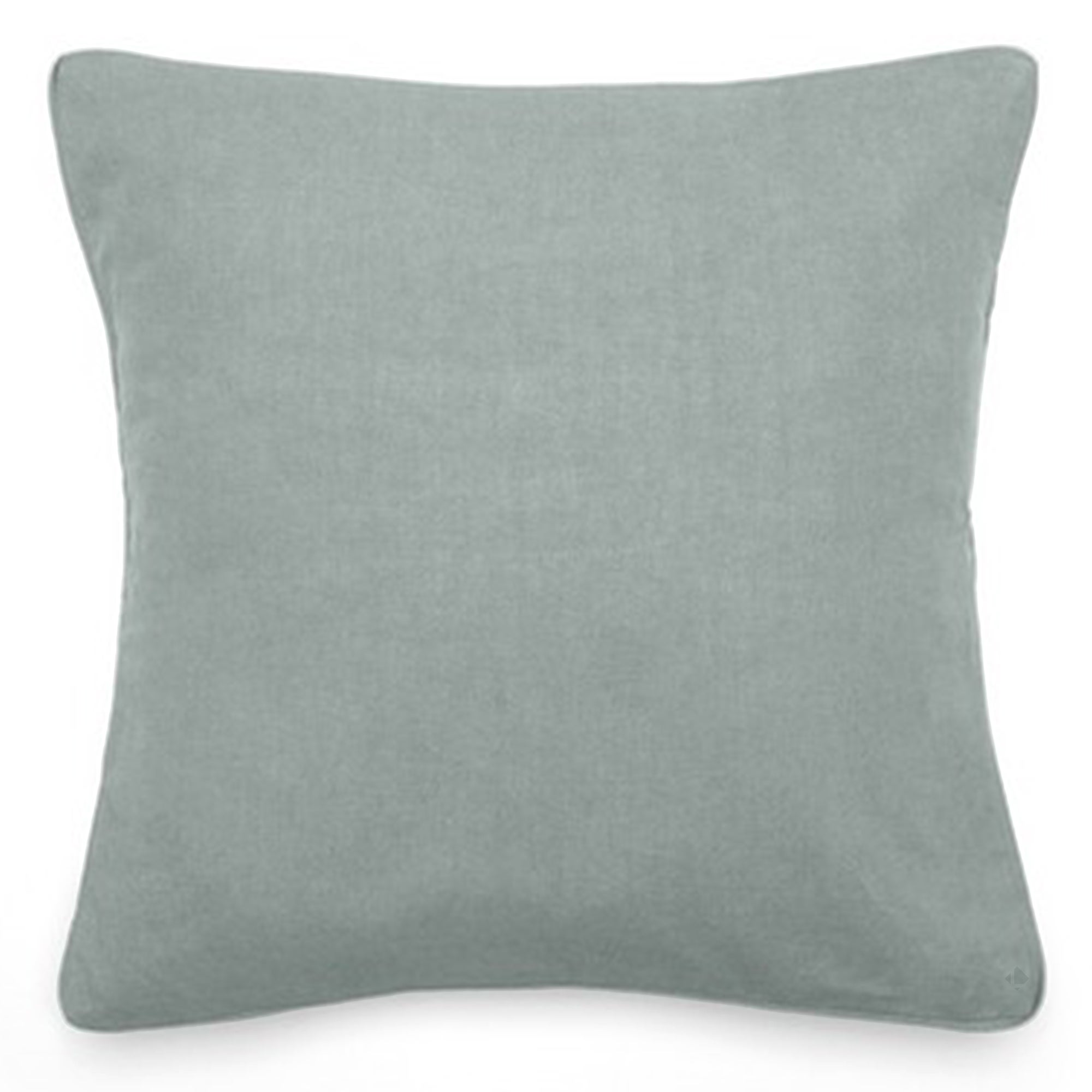 Housse de coussin 45x45 cm 50% lin et 50% coton collection OPERA DECO lichen | Leroy Merlin