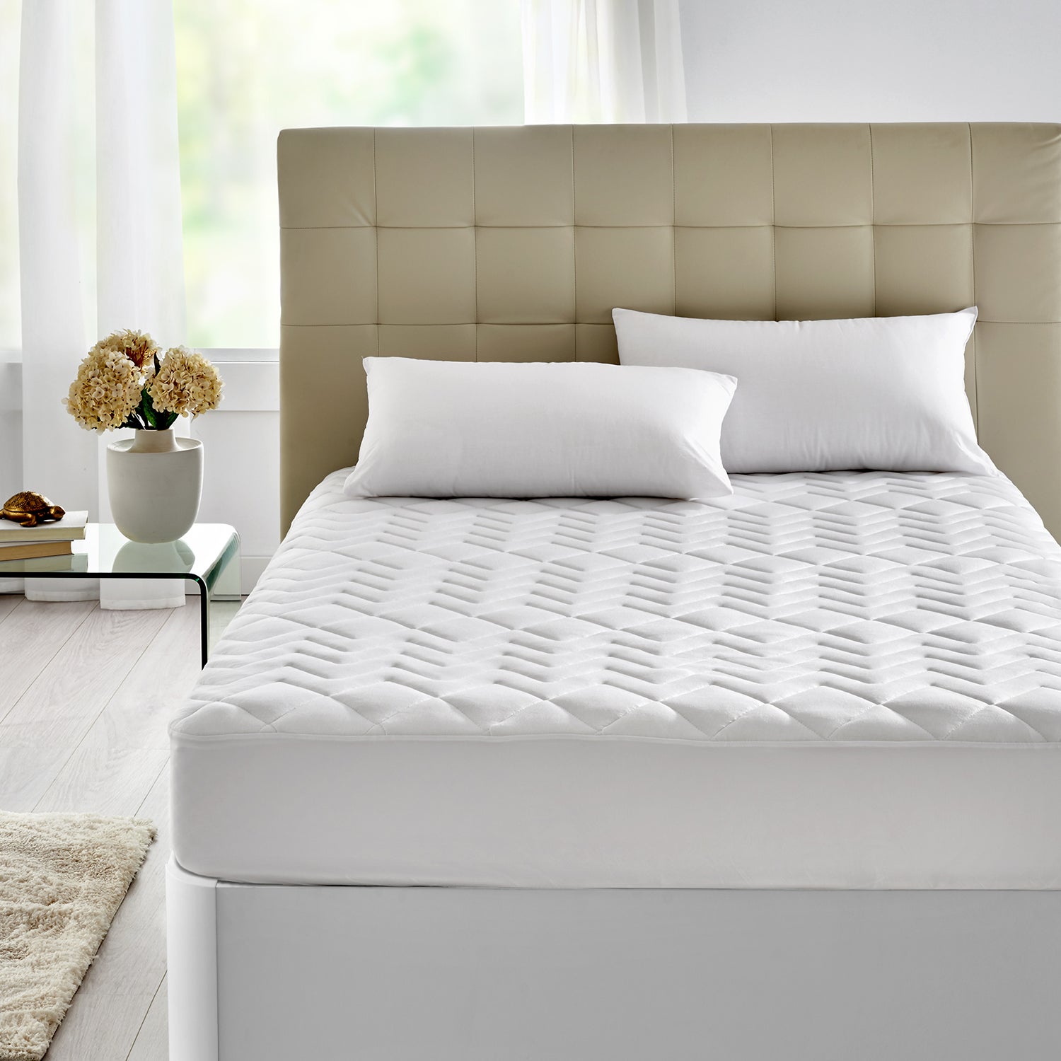 Protège-matelas 140x196cm| PIKOLIN HOME| Jusqu'à 32cm| Respirant ...