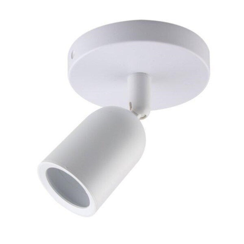 Foco LED orientable blanco de montaje en superficie para bombilla GU10 ...