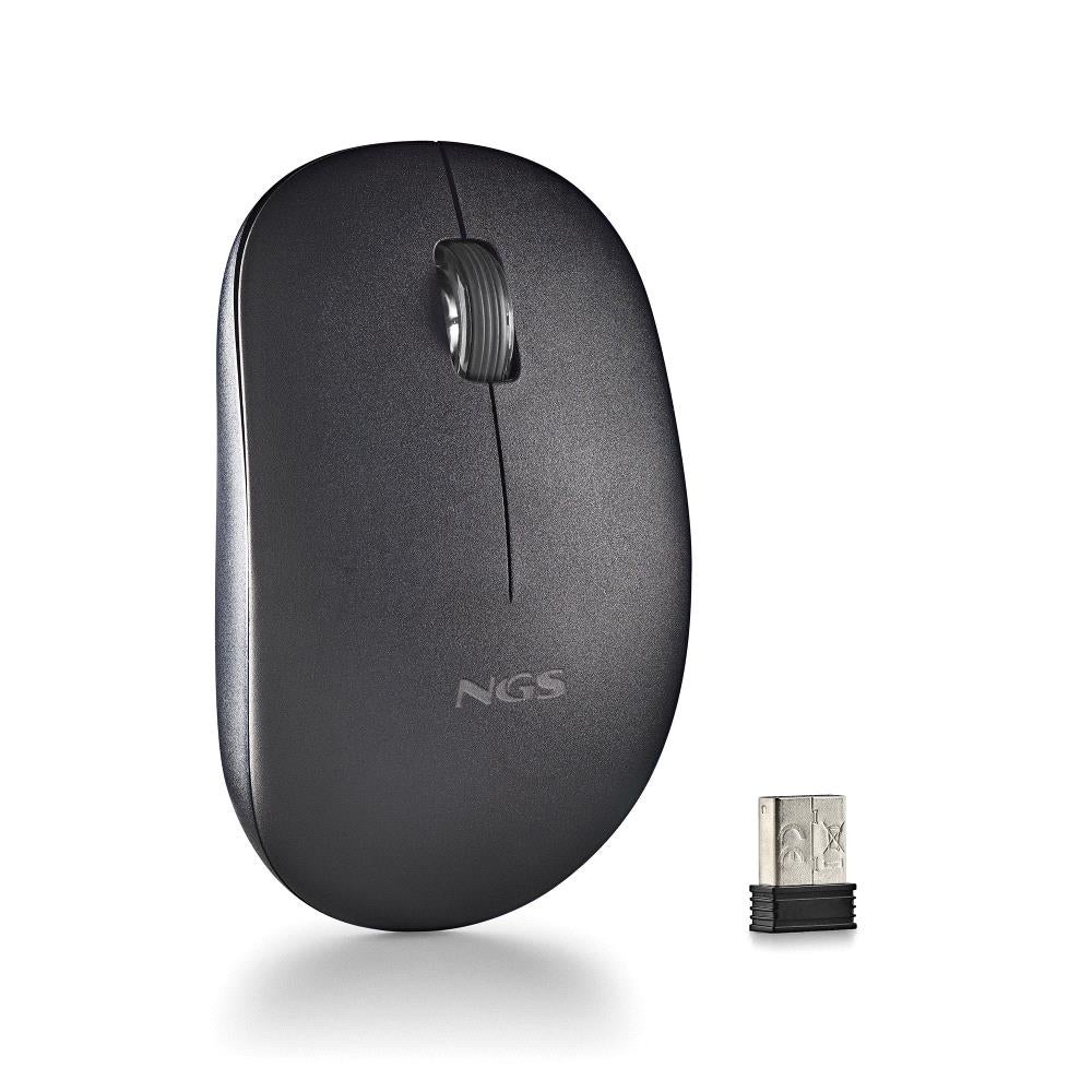 NGS MOUSE WIRELESS 2.4 GHZCON ROTELLA SILENZIOSO USB NANO NERO | Leroy ...